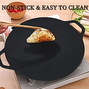 Griddle for Grill, Non-Stick Grill Griddle Pan,Stove Top Griddle Pan,Aluminum Grill for Griddle,Gas Stovetop,BBQ,Outdoor/Indoor,Dishwasher Safe,Don''t Need toSeasoned