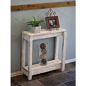 WHITE SMALL ENTRY CONSOLE