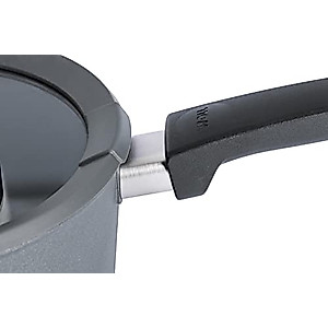 Woll Concept Plus Cast Saucepan with Lid and Sturdy Handle / 9 cm Deep / 18 cm Diameter / 2 Litres / Suitable for Induction Cookers