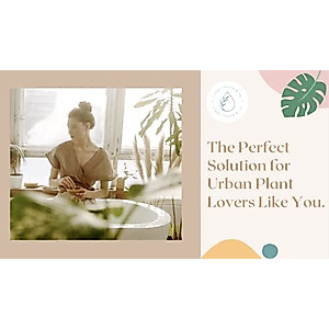 Urban Thumb & Co Ultra Fine Garden Plant Mulch - Top Cover for Indoor / Outdoor Potted House Plants - Compact Size, Potting Mix for Urban Plant Lovers- 3.25 Quarts