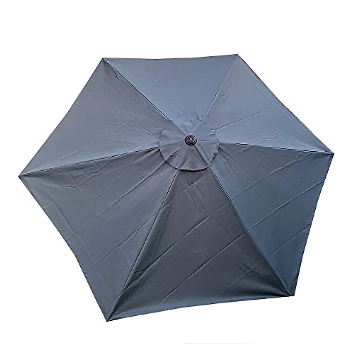 BELLRINO Replacement * GRAY * Umbrella Canopy for 9 ft 6 Ribs (Canopy Only) (GRAY-96)
