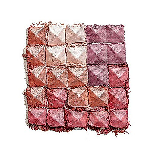 FLOWER Beauty Pyramids Highlighter + Blush Cheek Color - All-In-One Blush + Highlighter Makeup - Radiant Glow + Pigmented Blush - Cruelty-Free + Vegan (Rose Glow)