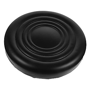 Homoyoyo 2pcs Round Stool Noodles Stainless Steel Seats Chair Round Stool Seat Replacement Canteen Stool Seat Bar Chair Supply Stool Chair Cover Counter Stool Seats Leather Kit Sponge Part