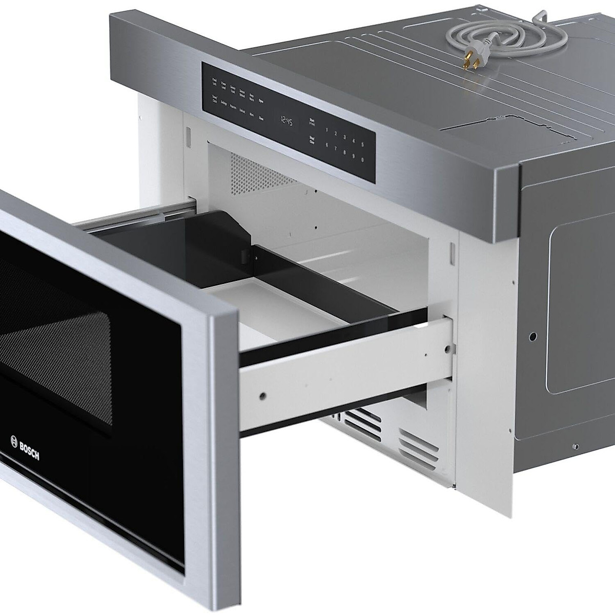 HMD8053UC 30 800 Series Drawer Microwave with 1.2 cu. ft. Capacity 950 Watt Microwave Power and Automatic Sensor Programs in Stainless Steel