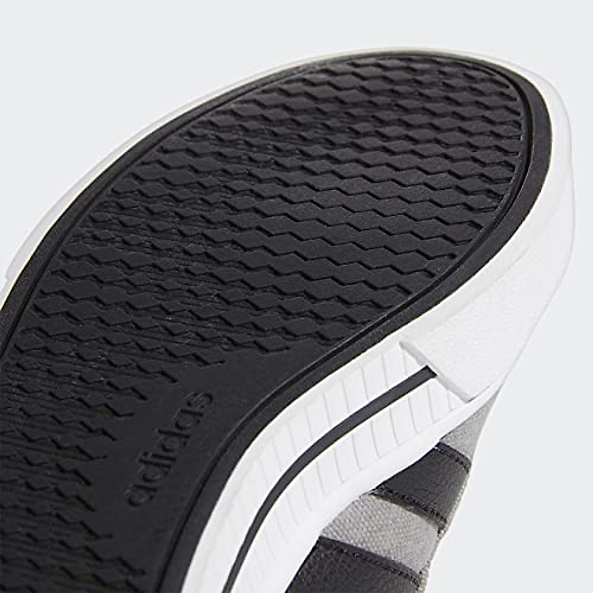 adidas Daily 3.0 Skate Shoe, Dove Grey/Black/White, 4.5 US Unisex Little Kid