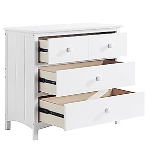 Oxford Baby Universal 3-Drawer Dresser, Barn White