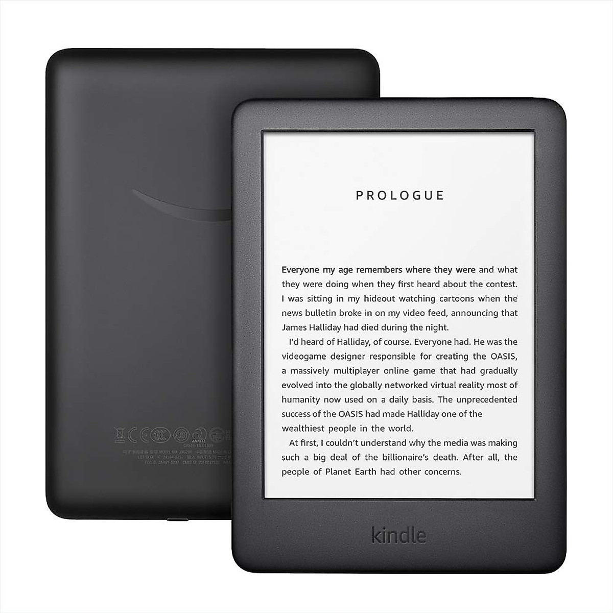 Certified Refurbished Kindle (2019 release) - Now with a Built-in Front Light - Black - Ad-Supported