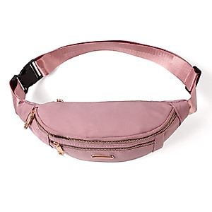 Fanny Pack Waist Pack for Women, Waterproof Waist Bag with Adjustable Strap for Travel Sports Running