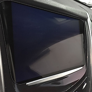 Red Hound Auto Touch Display Protectors Compatible with Cadillac 13-16 SRX, 13-17 XTS, 14-17 CTS with 8 Inch CUE Screen 2pc Custom Fit Invisible High Clarity Minimizes Fingerprinting