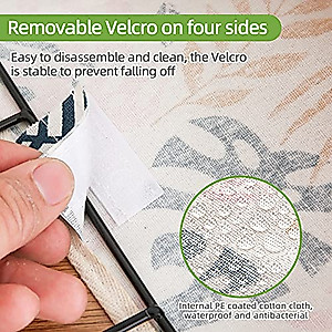 3 Pcs Wall Hanging Organizer Bags with Hooks,Waterproof Door Closet Storage Bags, Hanging Pockets, Linen-Cotton Storage Bags,Bedside Storage,Doorway Key Letter Storage