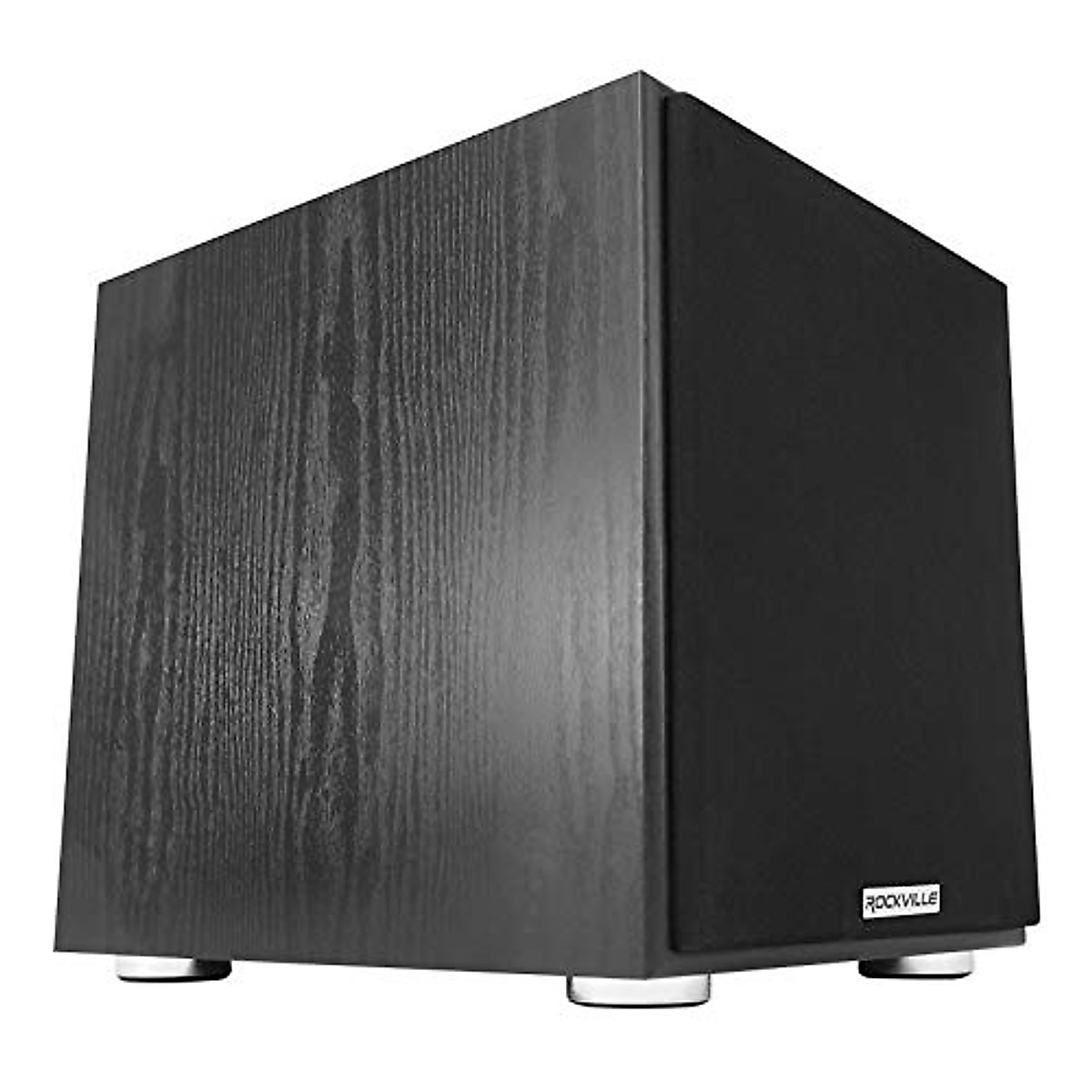 Rockville Rock Shaker 8" Inch Black 400w Powered Home Theater Subwoofer Sub