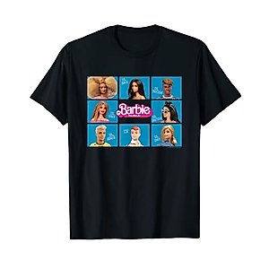 Barbie The Movie - Grid T-Shirt
