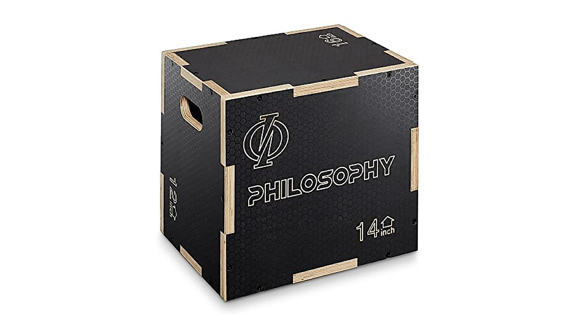 Philosophy Gym 3-in-1 Non-Slip Plyo Box | Adjustable & Durable Fitness ...