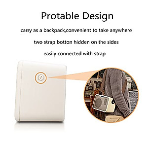 SUNYIN Bass AMP Combo Portable 10W Bass Amplifier with 10ft Guitar Cable MA-10B Dual Channel Mini Bass Amplifier Practice Bass Indoor Mini Bass AMP for Electric Bass Guitar