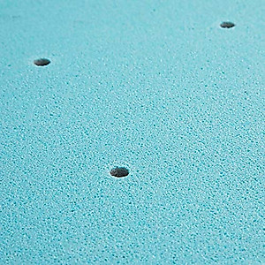 Malouf CARBONCOOL LT + OMNIPHASE Active Night Long—Phase Change Material Advanced Cooling Mattress Topper, Full, White