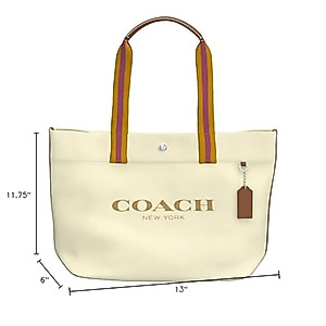 COACH Canvas Tote, Natural Multi