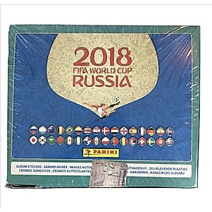 Russia 2018 World Cup Sticker Box International Version 104 Packets