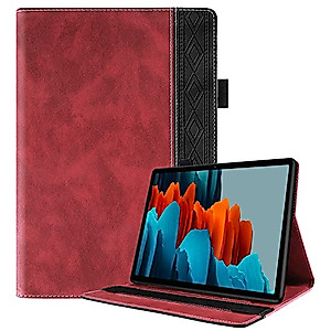 Tablet PC Case Compatible With Samsung Galaxy Tab A8 10.5-Inch 2021 (SM-X200/X205/X207) PU Leather Case Protect Case Adjustable Fixing Strap Bracket Card Slot Shockproof Tablet PC Case Tablet home ( C