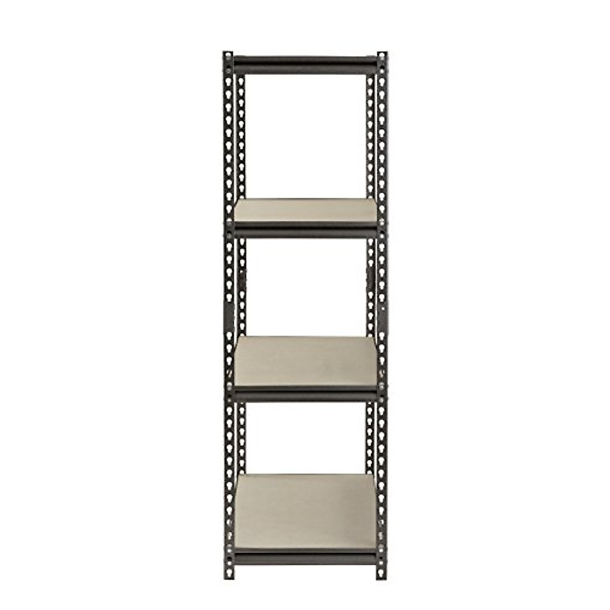 Muscle Rack UR361860PB4P-SV Silver Vein Steel Storage Rack, 4 Adjustable Shelves, 3200 lb. Capacity, 60" Height x 36" Width x 18" Depth