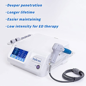 Kalecope Shockwave Therapy Machine Pain Relief Shock Wave Therapy Machine for Back Waist Leg and Golf Elbow Relief Pain