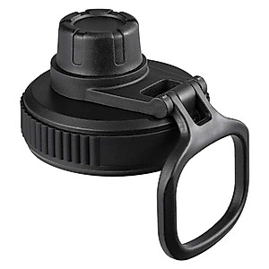 NuRich Hydraflow Wide Mouth Spout Twist Chug Nalgene Replacement Lid or Cap, Compatible with Nalgene 32 oz Wide Mouth Lid, Hydroflask & Many More Top Water Bottle Brands Sizes 12 16 18 20 32 40 64 Oz