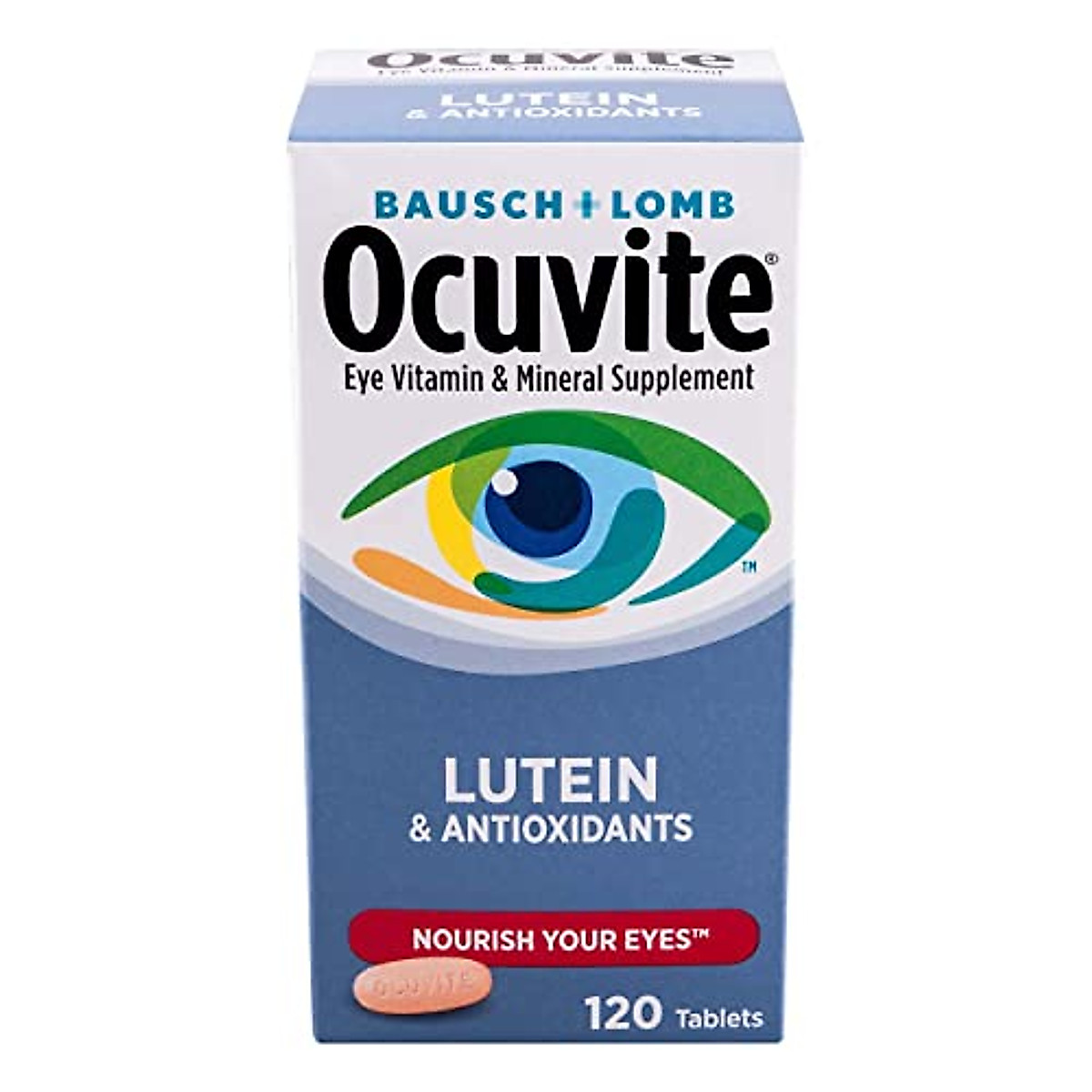 Bausch & Lomb Ocuvite with Lutein - 120 Tablets