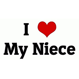 CafePress I Love My Niece Mug Ceramic Coffee Mug, Tea Cup 11 oz