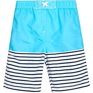 Wippette Baby Boy Rash Guard Swimsuit Set – 2-Piece UPF 50+ Dinosaur Bathing Suit for Boys (Infant/Toddler/Boy), Size 12 Months, BlueDino