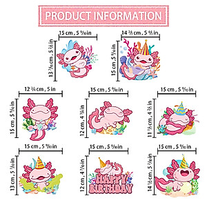 18PC Birthday Decorations Banner Hanging Swirls,Cute Party Decorations,Happy Birthday Banner for Boys Girls,Baby Shower Party Supplies Outdoor Indoor