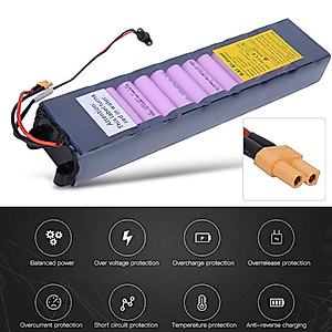 Electric Scooter Battery Replacement 36V 7800mAh Battery Pack for M365 Scooter, Large Capacity Eightfold Lithium Battery Pack