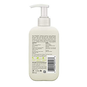 Neutrogena Naturals Purifying Daily Facial Cleanser with Natural Salicylic Acid from Willowbark Bionutrients, Hypoallergenic, Non-Comedogenic & Sulfate-, Paraben- & Phthalate-Free, 6 Fl Oz