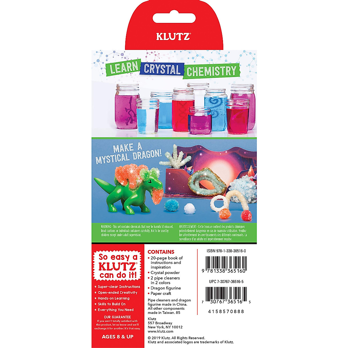 Klutz Crystal Dragon Craft & Science Kit