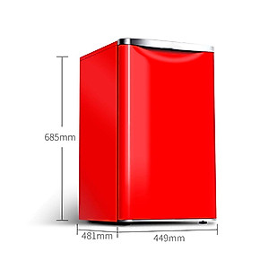 Compact Refrigerator Fresh Freezer 1 Door 72 Liter Compact Cooler Warmer Thermoelectric Mini Fridge for Bedroom Office Car Dorm Kids Cosmetics - Portable Can Cooler Skincare Fridge