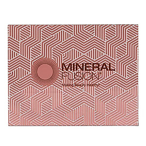 Mineral Fusion, Limited Edition Velvet Eye Shadow Palette, Multi Colors, 1 Count, Powder