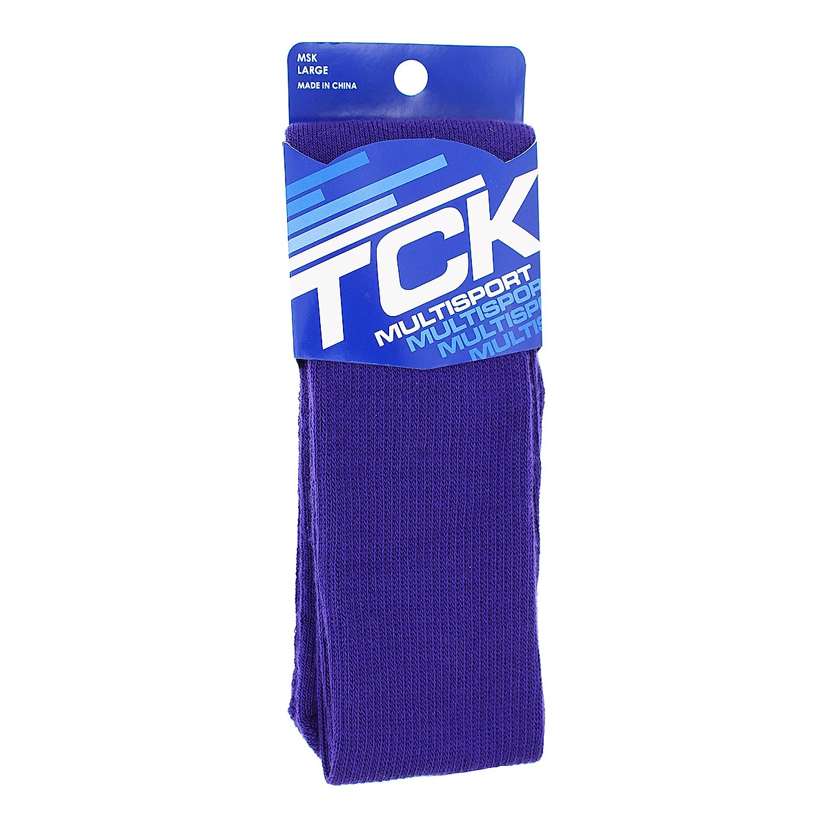 TCK Soccer Socks Multisport Tube MS (Purple, Large)