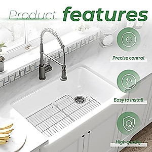 6639-ST Kitchen Bottom Basin Sink Rack for Kohler Whitehaven K-6488 and K-6489 304 Stainless Steel Sink