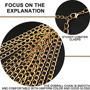 Azazccm Metal Body Chains for Women Set Sexy Boho Layered Bra Chain-Nightclub Party Fashion Body Shoulder Necklace