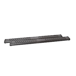 Dee Zee DZ16121 6" Oval Texture Black Steel Side Steps