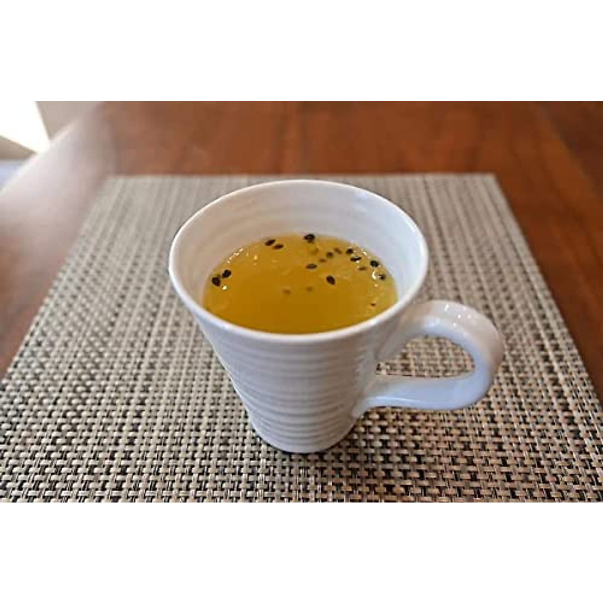 Al Amin Foods Vonbee Passion Fruit Honey Puree. Two Bottles 42.32oz/ 2.6lb each. Quite good and very versatile., 2.6 Pound (Pack of 1)