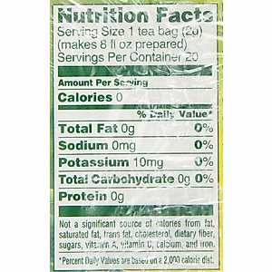 Lipton Green Tea, Orange Passionfruit & Jasmine, 20 Count Box