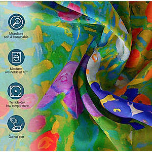 Wewoo Home Gustav Klimt Painting Duvet Covers Soft Warm Farm Garden Comforter Cover with Zipper Closure 3 Pieces Set （1 Duvet Cover+2 Pillowcases ） Queen