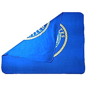 USN United States Navy Emblem 50x60 Inch 50"x60" Throw Blanket Super Soft Plush Fleece