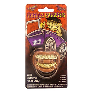 Billy Bob Grillz Pacifier, Silicone