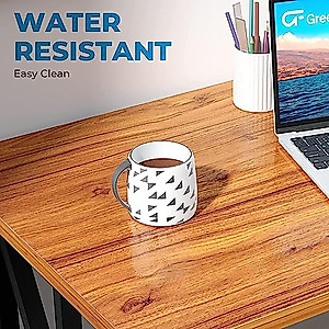 GreenForest L Shaped Desk with 2 Monitor Stand, 50.4 inch Reversible Corner Computer Desk for Home Office Study Gaming Workstation Crafting Table for Small Spaces, Easy Assembly, Walnut