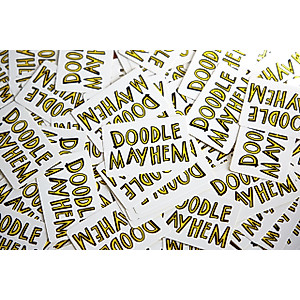 Doodle Mayhem: A Hilarous and Frantically Fast Drawing Game - Party Game - Family Games for Adults, Teens, Kids