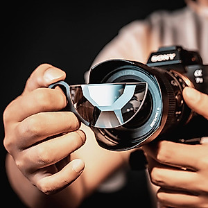 KOGJAERS Lens Prism 79mm Handheld Kaleidoscope Lens Filter Fractal Photography for Photography Creation Repeating Themes - Perfect Photographer Gift