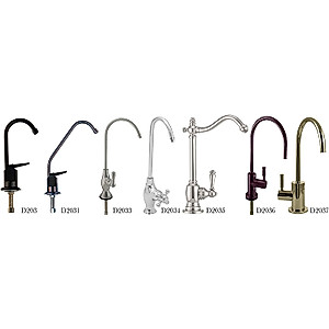 Westbrass A203-NL-62 6" Touch-Flo Style Pure Water Dispenser Faucet, Matte Black