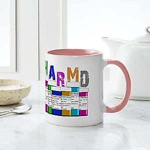 CafePress Pharm D Multi Bottles 1 Mug Ceramic Coffee Mug, Tea Cup 11 oz