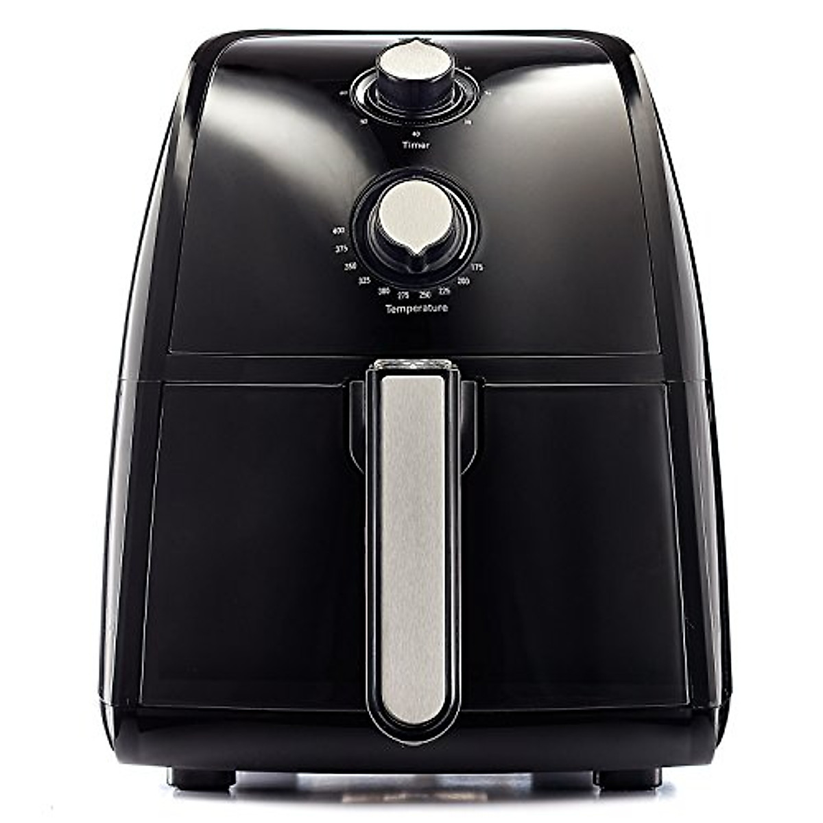 BELLA Electric Hot Air Fryer, Healthy No-Oil Deep Frying, Cooking, Baking and Roasting, Easy Clean Up, Removable Dishwasher Safe Basket, 2.6 QT, Black
