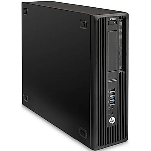 HP Z240 Workstation SFF Desktop PC, Intel Core i5-6500 Upto 3.60GHz, 8GB RAM, 1TB SSD, AMD Radeon HD 8570 1GB 4K, DisplayPort, HDMI, DVI, AC Wi-Fi, Bluetooth - Windows 10 Pro (Renewed)